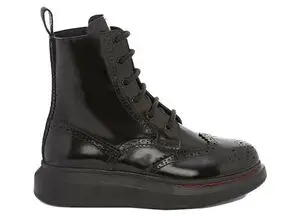 Alexander Mcqueen Lace Boots For Women