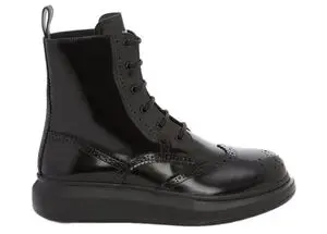 Alexander Mcqueen Lace Boots For Men