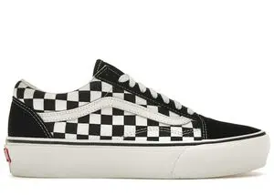 VANS Old Skool Platform Sneakers - Black/white