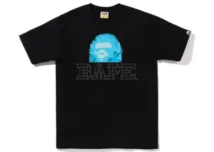 A BATHING APE Polygon Ape Head Tee Shirt - Black