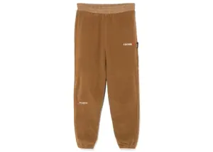 A BATHING APE Polartech Fleece Pants - Beige