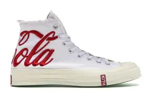 CONVERSE Chuck Taylor All Star 70 Hi Kith X Coca Cola - White/lapis Blue/egret