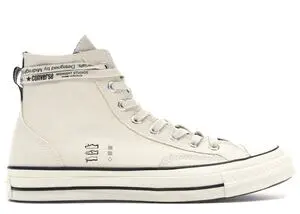 CONVERSE Chuck Taylor All Star 70 Hi Midnight Studios Sneakers - Egret/egretone-colorblack