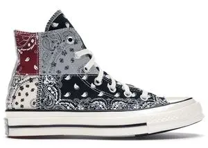 CONVERSE Chuck Taylor All-star 70 Hi Offspring Paisley - Black/multi/egret