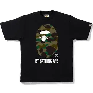 A BATHING APE 1st Camo Bathing Tee Shirt - Black/green