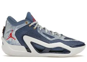 JORDAN Tatum 1 Denim Sneakers - Stone Blue/university Red/mystic Navy