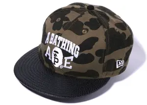 A BATHING APE 1st Camo 9fifty New Era Cap - Green