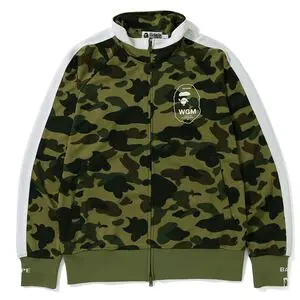 A BATHING APE 1st Camo Line Jersey Top