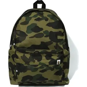 A BATHING APE 1st Camo Cordura Backpack - Green