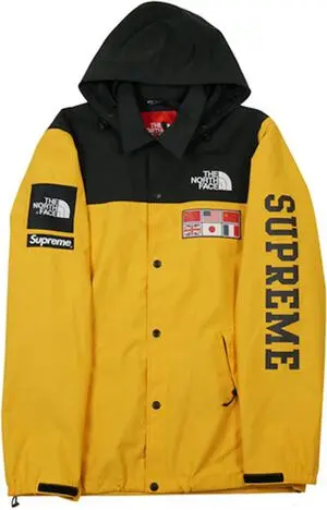 Supreme The North Face Expedition Coaches Jacket - Yellow