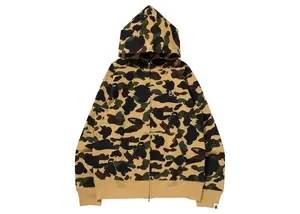 A BATHING APE 1st Camo One Point Full Zip Hoodie