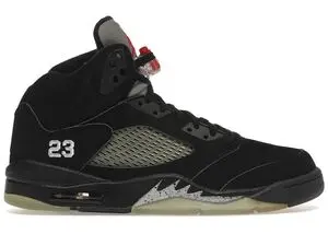 JORDAN 5 Retro Metallic 2007 - Black/metallic Silver/red