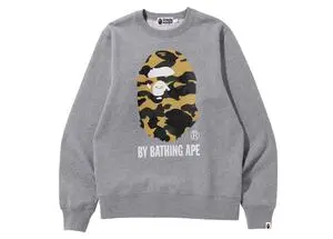 A BATHING APE 1st Camo Bathing Ape Crewneck Sweatshirt