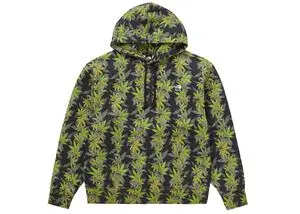Supreme The North Face Leaf Hooded Sweatshirt - Black