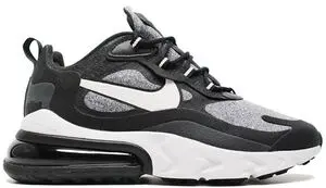 Nike Air Max 270 React Optical Sneakers - Black/vast Greyone-coloroff Noir