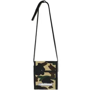 A BATHING APE 1st Camo Mini Pass Case - Yellow