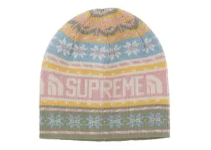Supreme The North Face Beanie - Pink