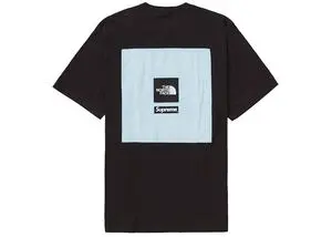 Supreme The North Face Bandana Tee Shirt - Black