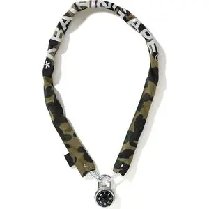 A BATHING APE 1st Camo Chain Lock