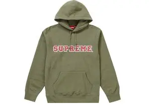 Supreme Hooded Sweatshirt - Light Olive