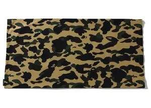 A BATHING APE 1st Camo Medium Pillow Case - Yellow