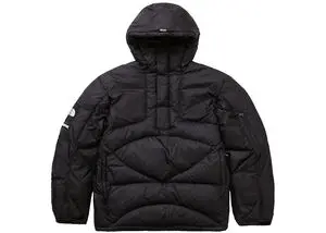 Supreme The North Face 800-fill Half Zip Hooded Pullover - Black