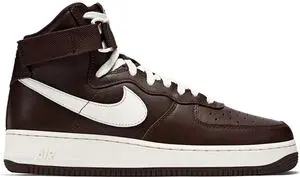 Nike Air Force 1 High Top Sneakers Chocolate/sail