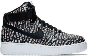 Nike Air Force 1 High Just Do It Pack Sneakers - Black/white