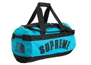 Supreme The North Face Arc Logo Small Base Camp Duffle Bag - Teal