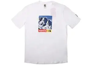 Supreme The North Face Mountain Tee Shirt - White