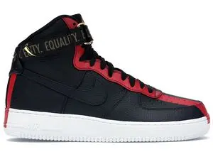 Nike Nike Air Force 1 High BHM Sneakers Black/university Red