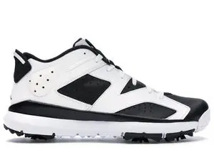 JORDAN 6 Retro Golf Cleat - White/black