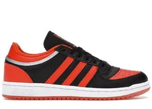 Adidas Top Ten Low Sneakers - Black/orange/white