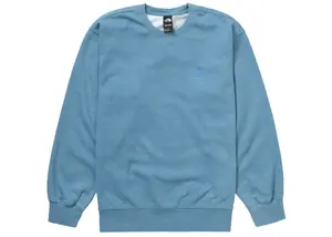 Supreme The North Face Pigment Printed Crewneck Sweatshirt - Turquoise