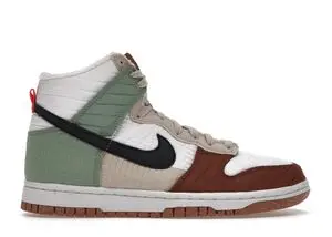 Nike Nike Dunk High Next Nature Summit White/black/oil Green