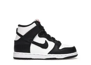 Nike Dunk High Panda Ps - Black/white/red