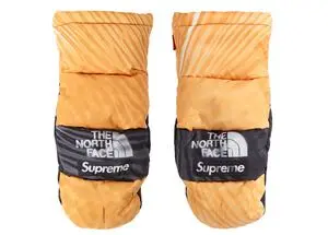 Supreme The North Face Printed Montana Trompe L'oeil Mittens - Yellow