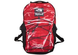 Supreme The North Face Printed Borealis Backpack - Red