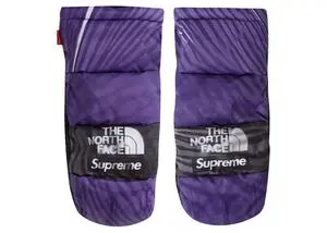 Supreme The North Face Printed Montana Trompe L'oeil Mitt - Purple