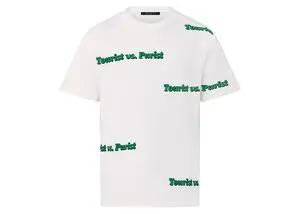 LOUIS VUITTON Tourist Vs Purist Printed Tee Shirt - Green