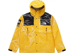 Supreme The North Face Printed Taped Seam Shell Jacket - Yellow