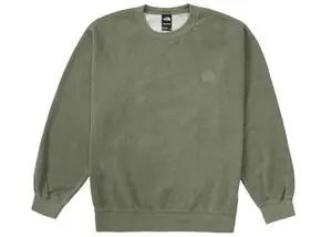 Supreme The North Face Pigment Printed Crewneck Sweatshirt - Olive