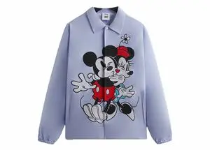 Kith X Disney Mickey & Friends Oxford Coaches Jacket