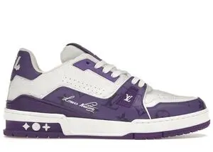 LOUIS VUITTON Trainer Monogramin - White/purple
