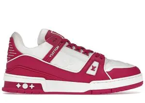 LOUIS VUITTON Trainer Lowin Sneaker - White/fuchsia