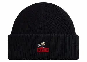 Kith X Disney Mickey & Friends Mickey Mia Beanie - Black