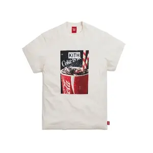 Kith X Cocacola Drink Vintage Tee Shirt - Ivory