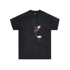 Kith X Looney Tunes Shadow Marvin Vintage Tee Shirt - Black