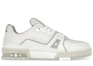 LOUIS VUITTON Trainer Sneaker Signaturein - White/grey