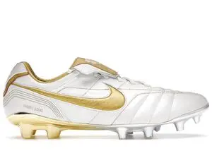 Nike Legend 7 Elite 10r Fg Ronaldinho - Metallic Summit White/metallic Gold Coin